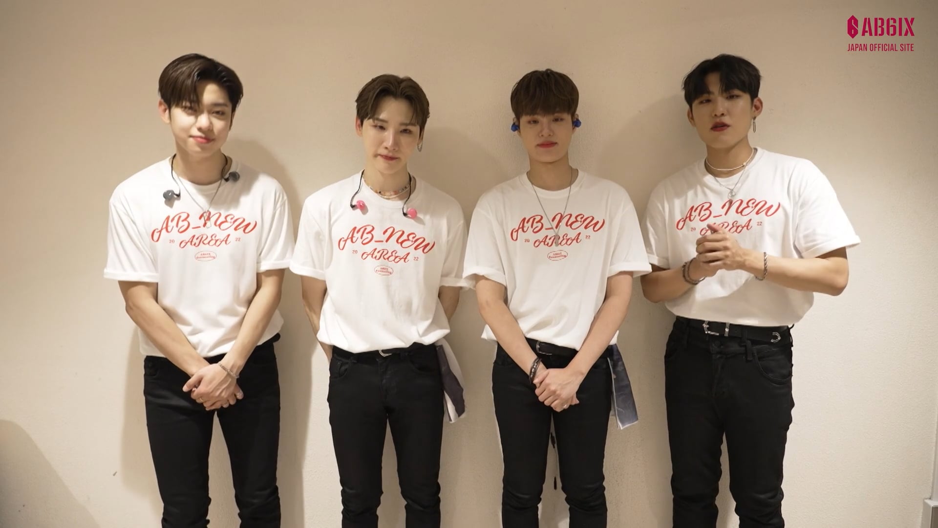 2022 AB6IX FAN MEETING AB_NEW AREA IN JAPAN 大阪公演 お礼のメッセージ | AB6IX JAPAN OFFICIAL FANCLUB